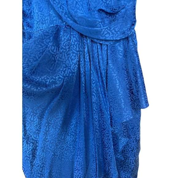 Silks by St. Gillian | Dresses | Vintage Silks By St Gillian Blue Silk ...